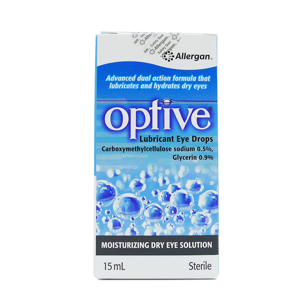 OPTIVE Carboxymethylcellulose Sodium / Clycerin 0.5% (5mg / mL) / 0.9% ...